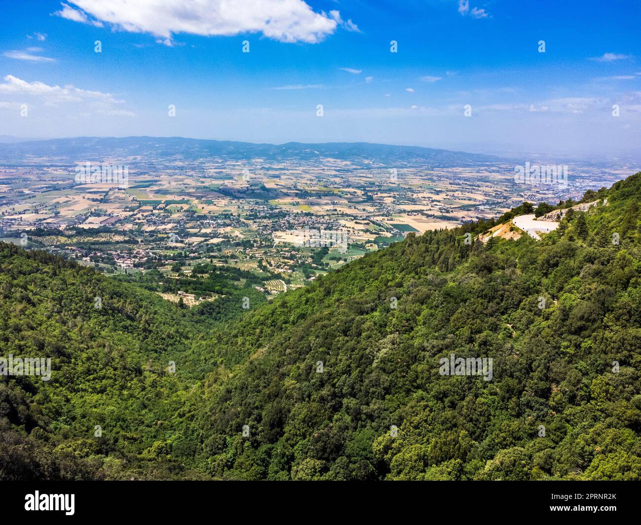 Hermitage of the Prisons of Assisi. Pristine religious place Stock ...