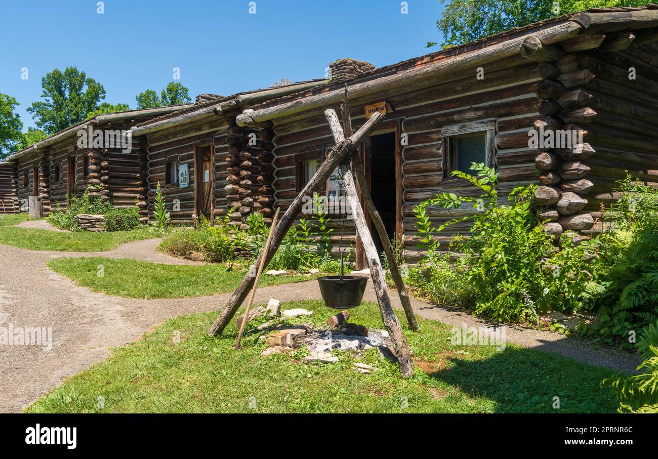 Fort Boonesborough State Park in Kentucky Stock Photo - Alamy