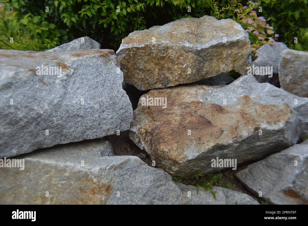 The texture of the stone of different textures and sizes Stock Photo ...