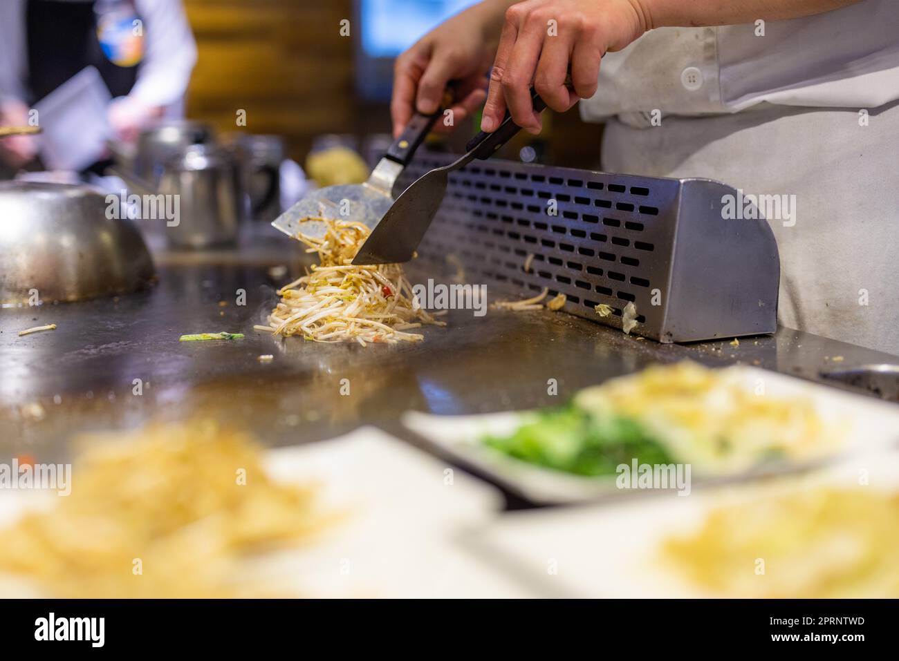 Teppanyaki plate hi-res stock photography and images - Alamy