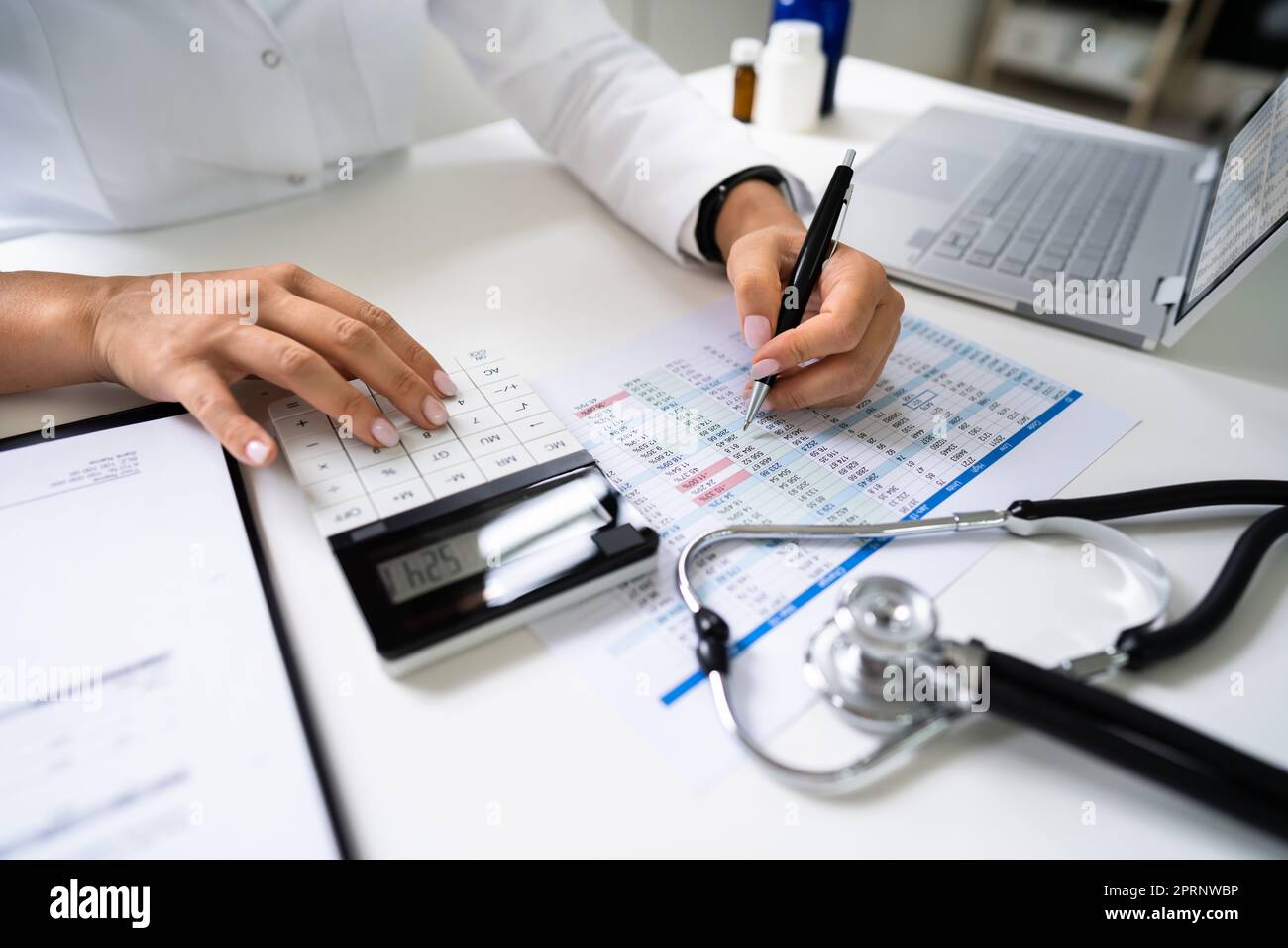 Medical Bill Codes Audit And Billing Stock Photo - Alamy