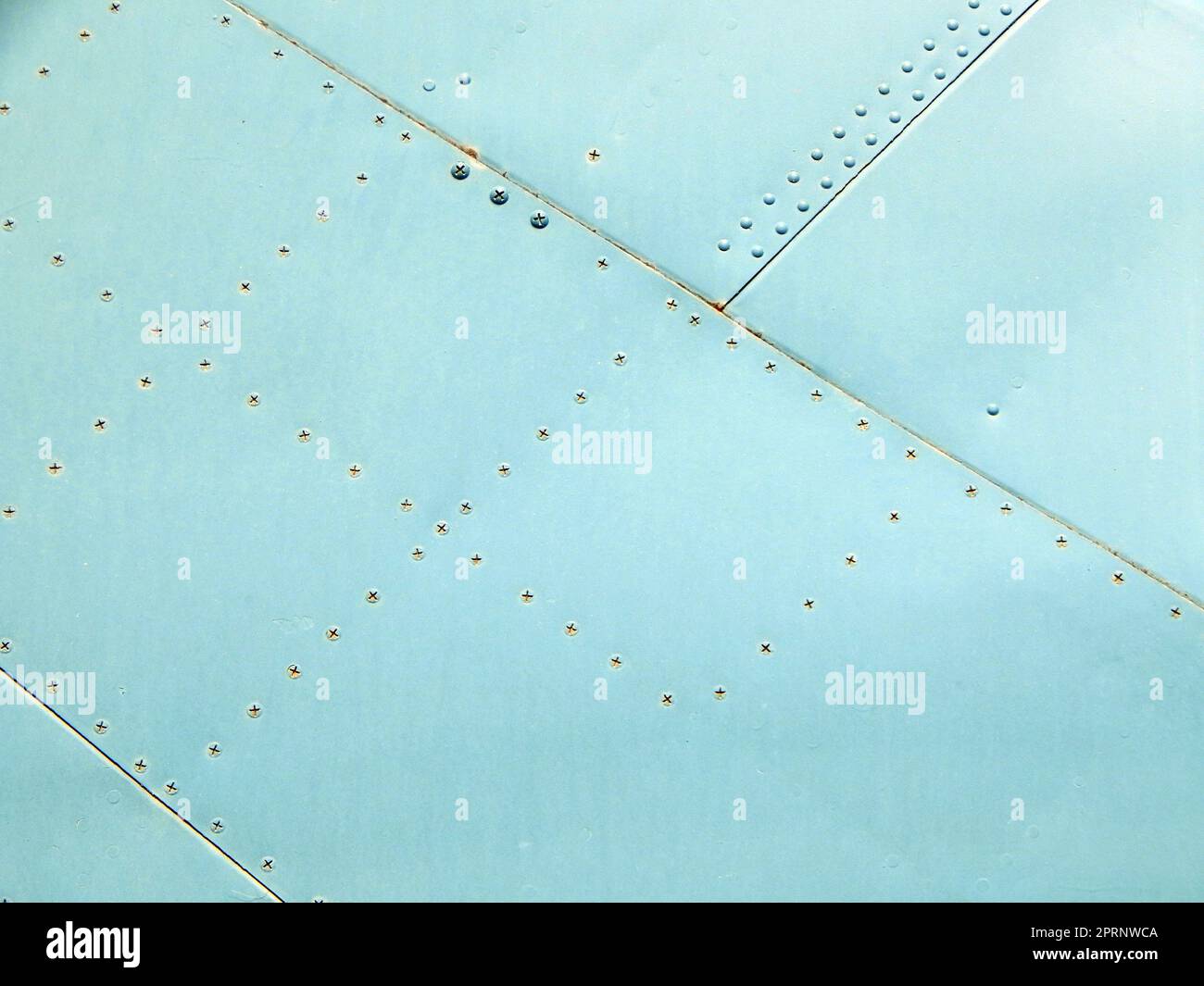 Aviation textures plating of aircraft and helicopter rivets Stock Photo ...