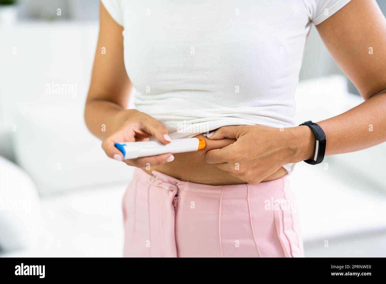 Stomach injection pen hi-res stock photography and images - Alamy