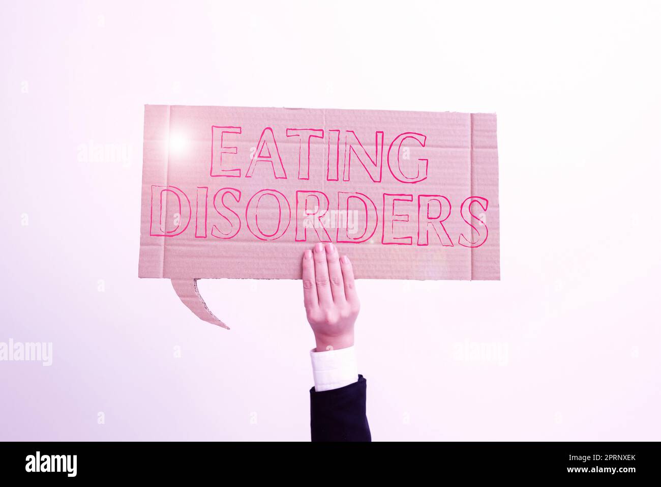 Handwriting text Eating Disordersany of a range of psychological ...
