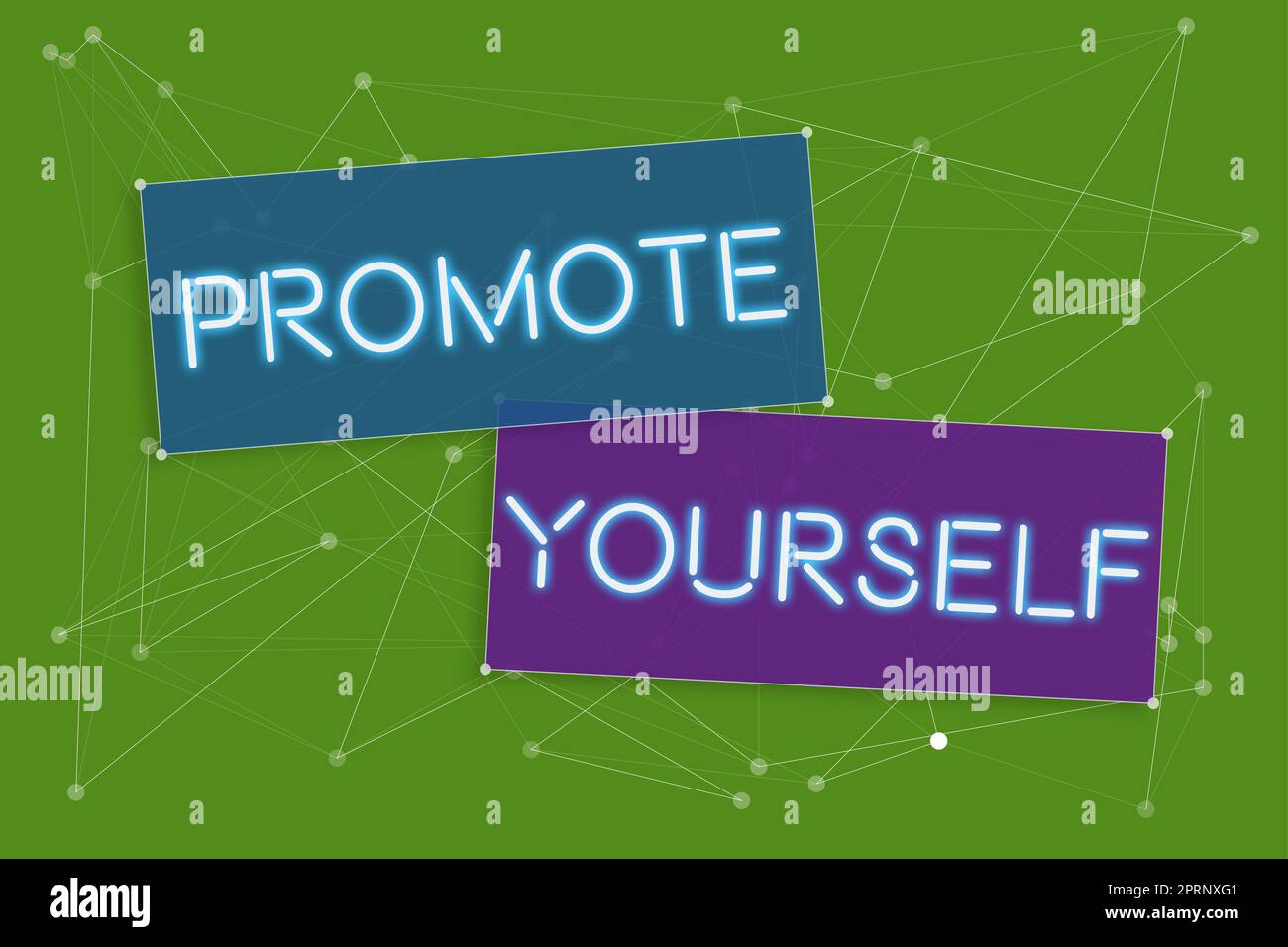 Hand writing sign Promote Yourselfmarket and introduce to others ...