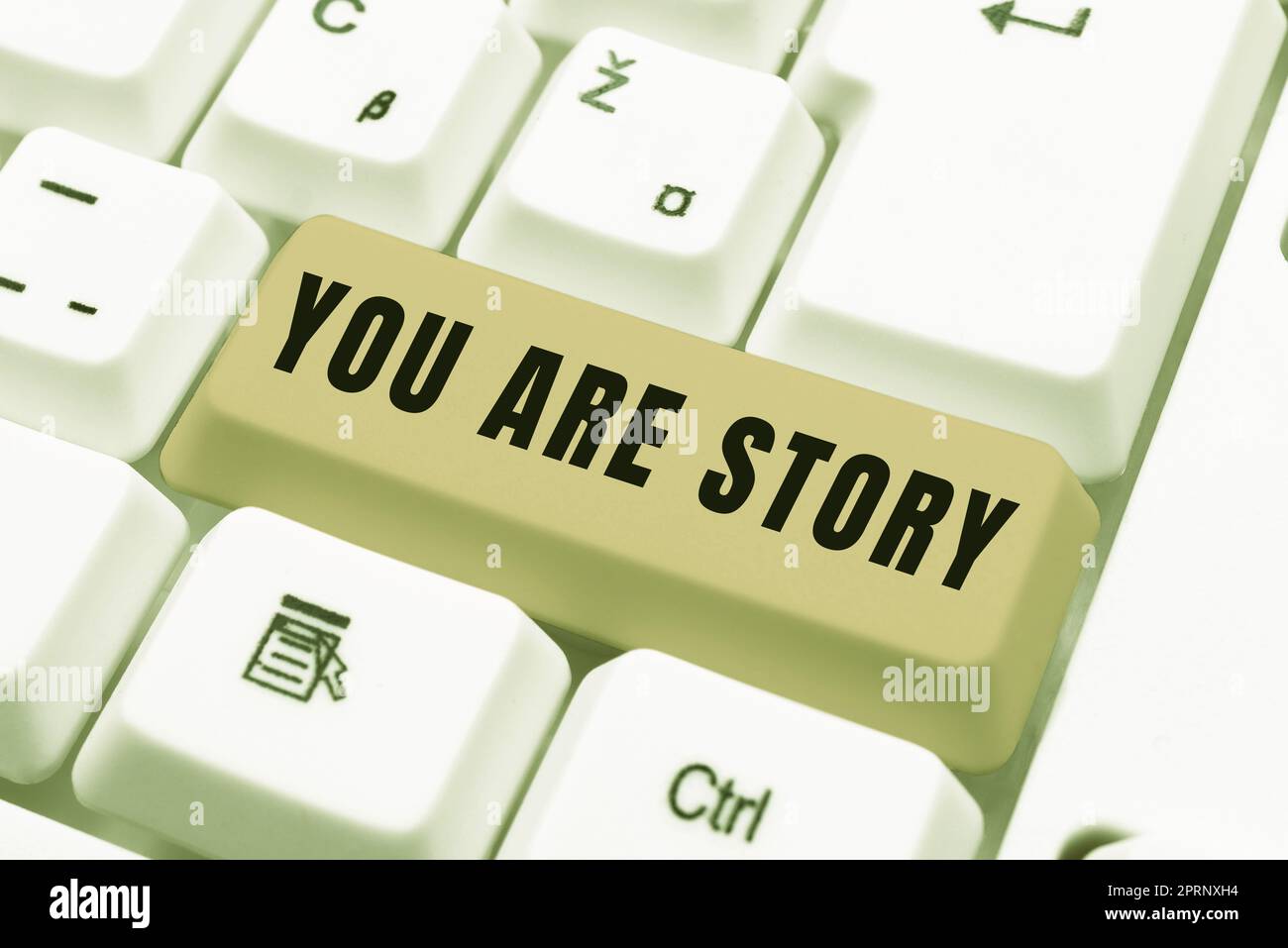 Hand writing sign You Are Story. Concept meaning Your stories count and ...