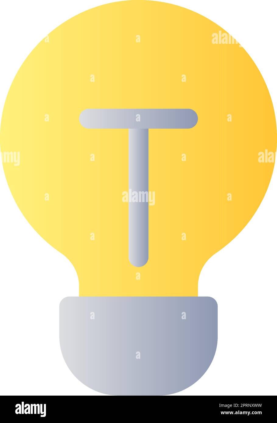 Yellow light bulb app icon hi-res stock photography and images - Alamy
