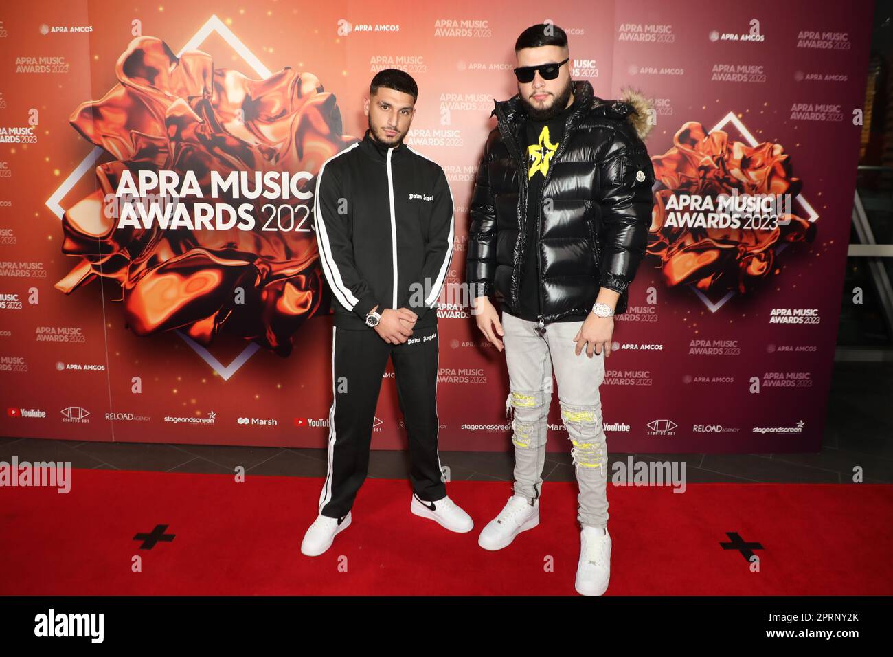 Sydney, Australia. 27th April 2023. B R O T H E R S attends the APRA ...