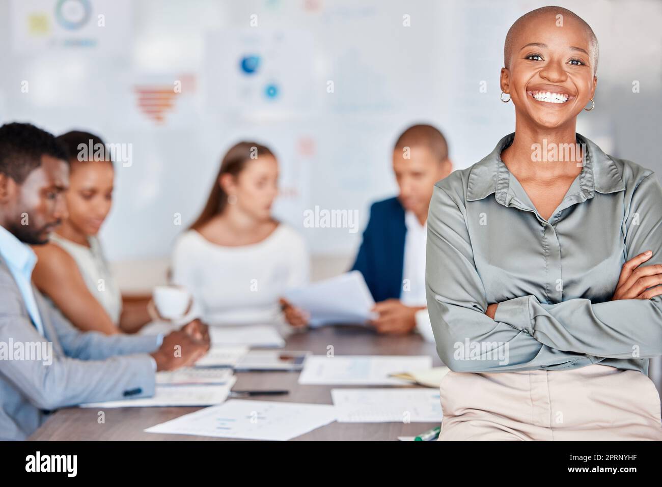 Female ceo boardroom table hi-res stock photography and images - Alamy