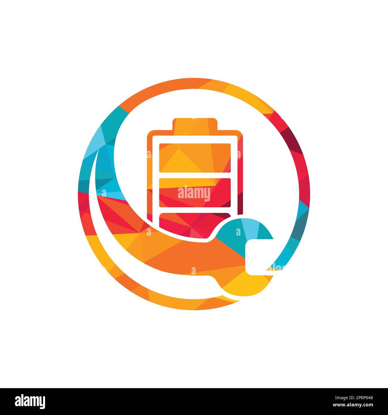 Battery service vector logo design template. Battery and wrench icon ...