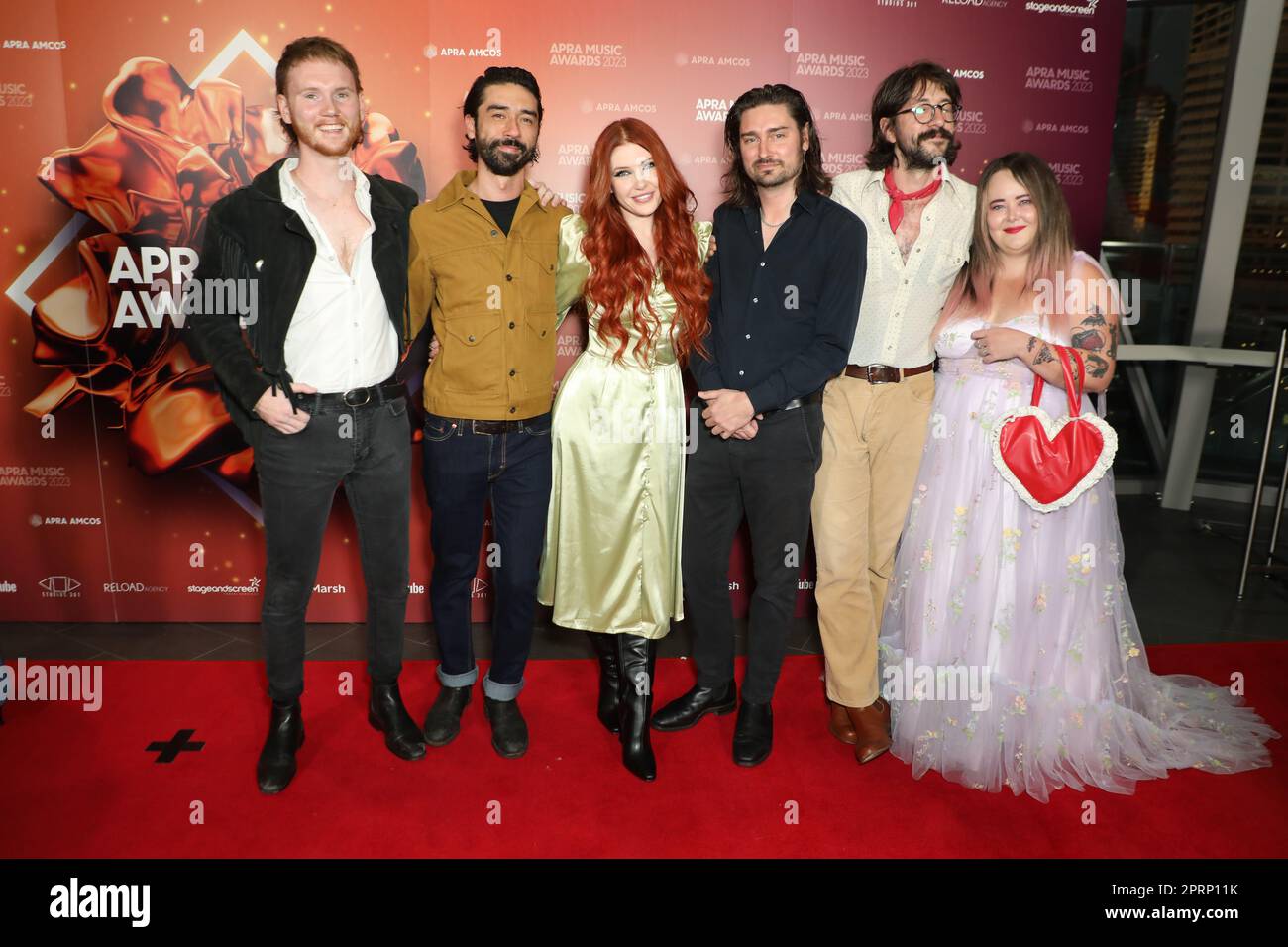 Sydney, Australia. 27th April 2023. Queenie attends the APRA Music ...