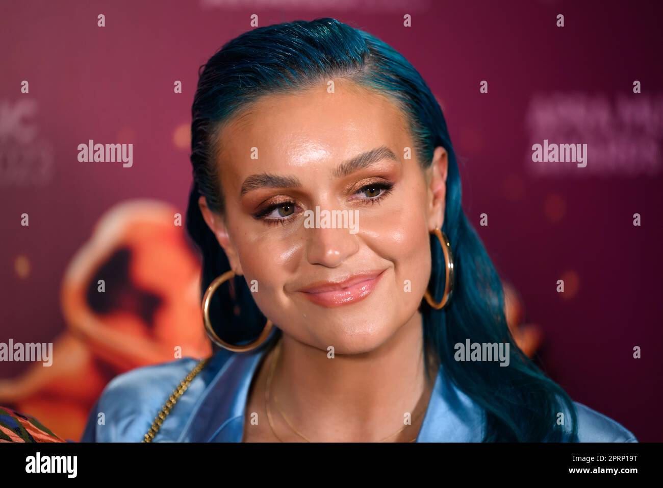 Amy Sheppard arrives at the 2023 APRA Music Awards at the International ...