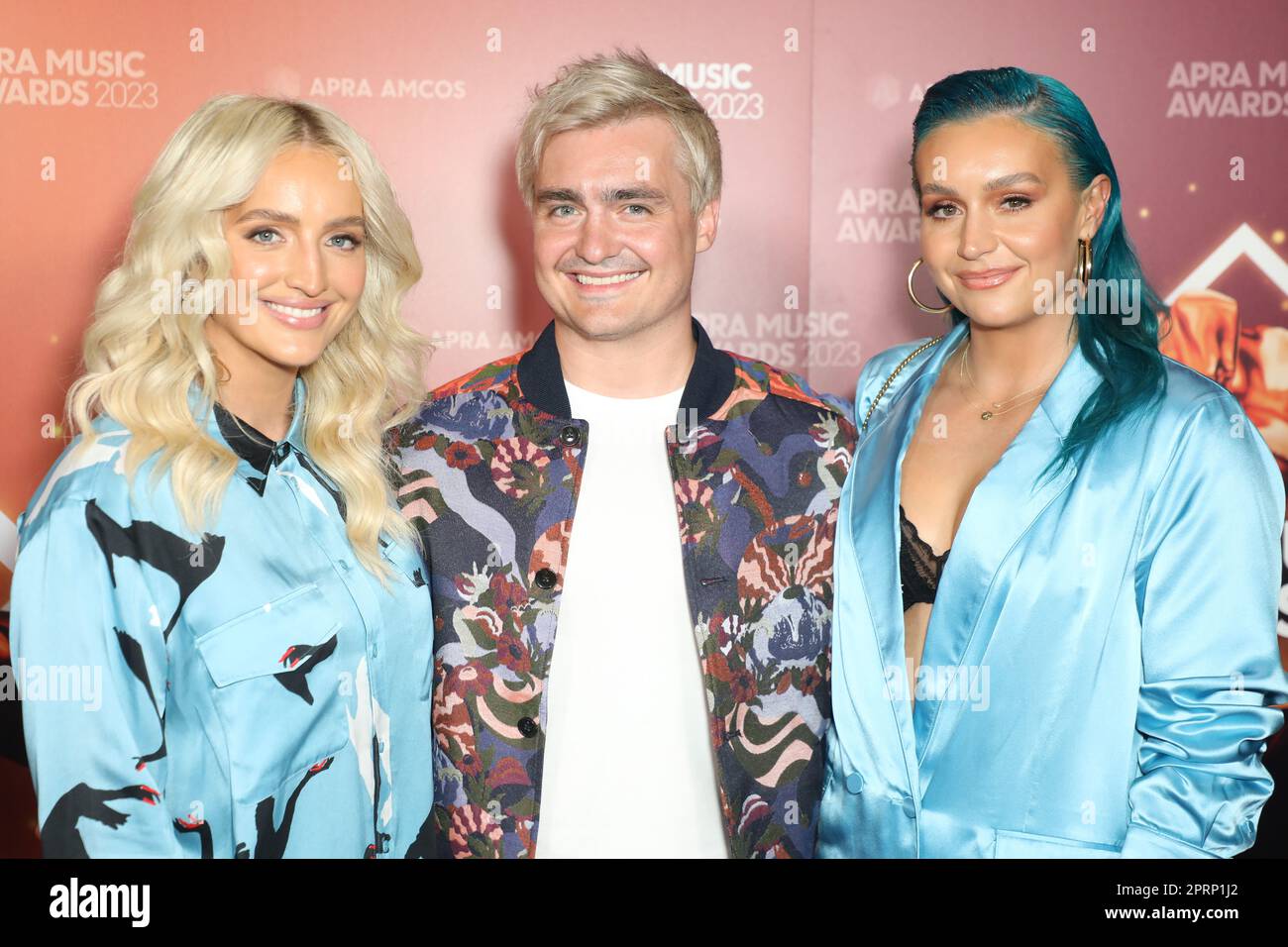 Sydney, Australia. 27th April 2023. Indie pop band Sheppard (Emma ...