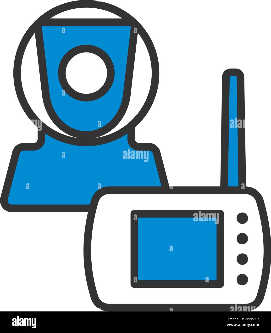 Baby camera monitor Stock Vector Images - Alamy