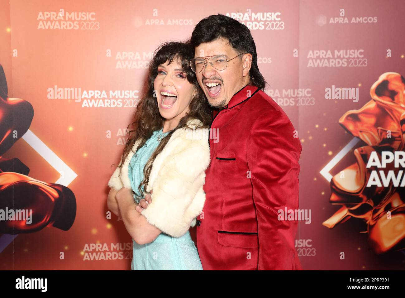 Sydney, Australia. 27th April 2023. Fanny Lumsden and Dan Stanley ...