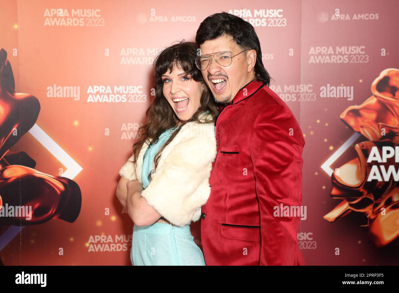 Sydney, Australia. 27th April 2023. Fanny Lumsden and Dan Stanley ...