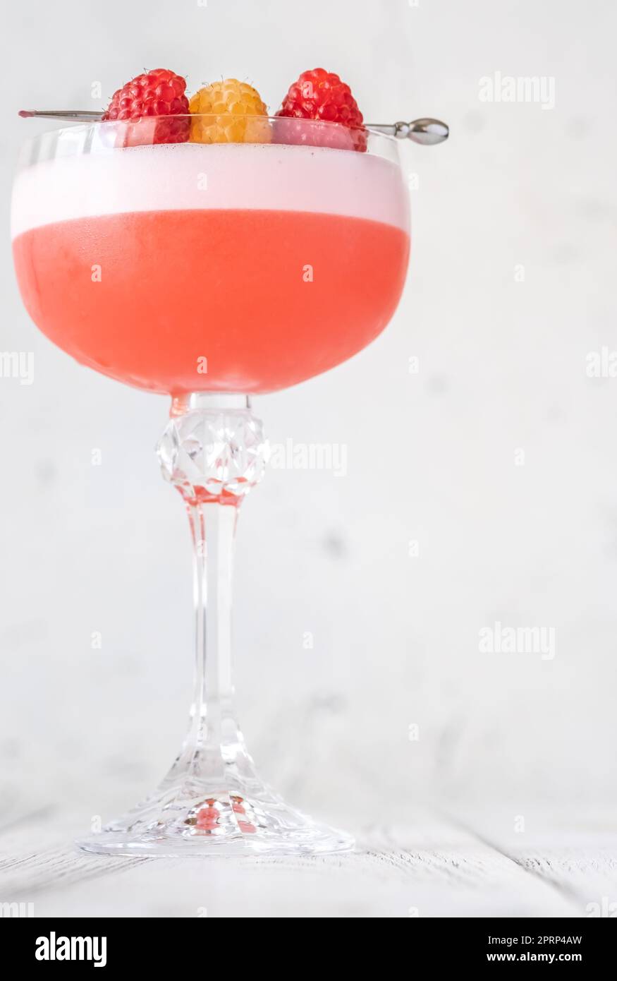 The Clover Club Cocktail Stock Photo - Alamy