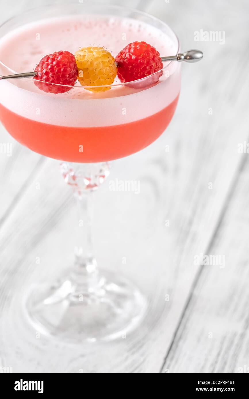 The Clover Club Cocktail Stock Photo - Alamy