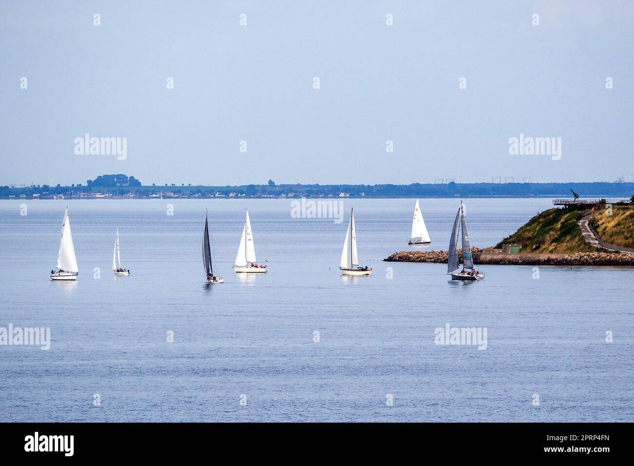 Denmark, Copenhagen - Middelgrund Sailing Spot Stock Photo - Alamy