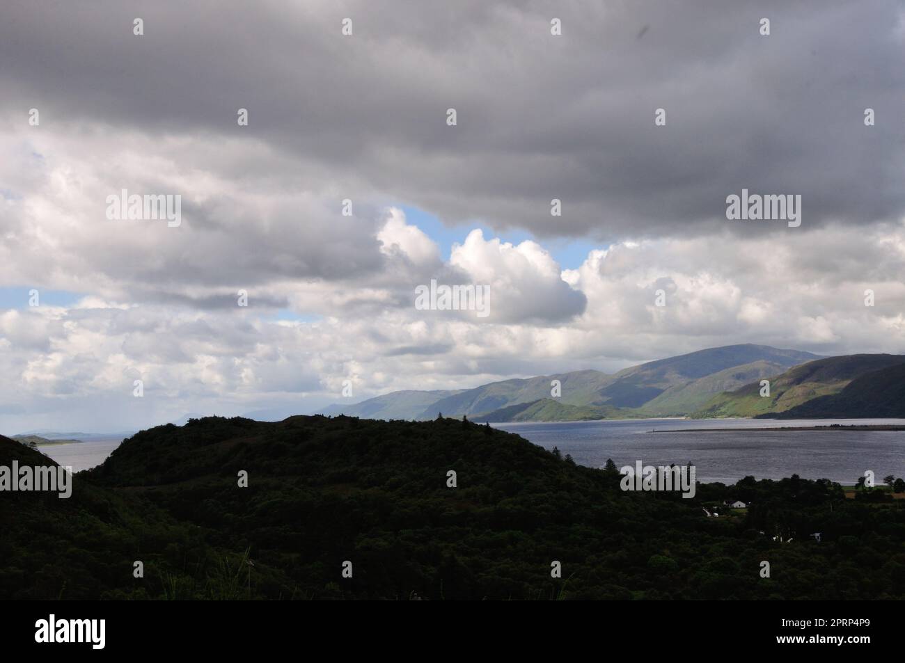 Hiking at inchree falls Stock Photo - Alamy