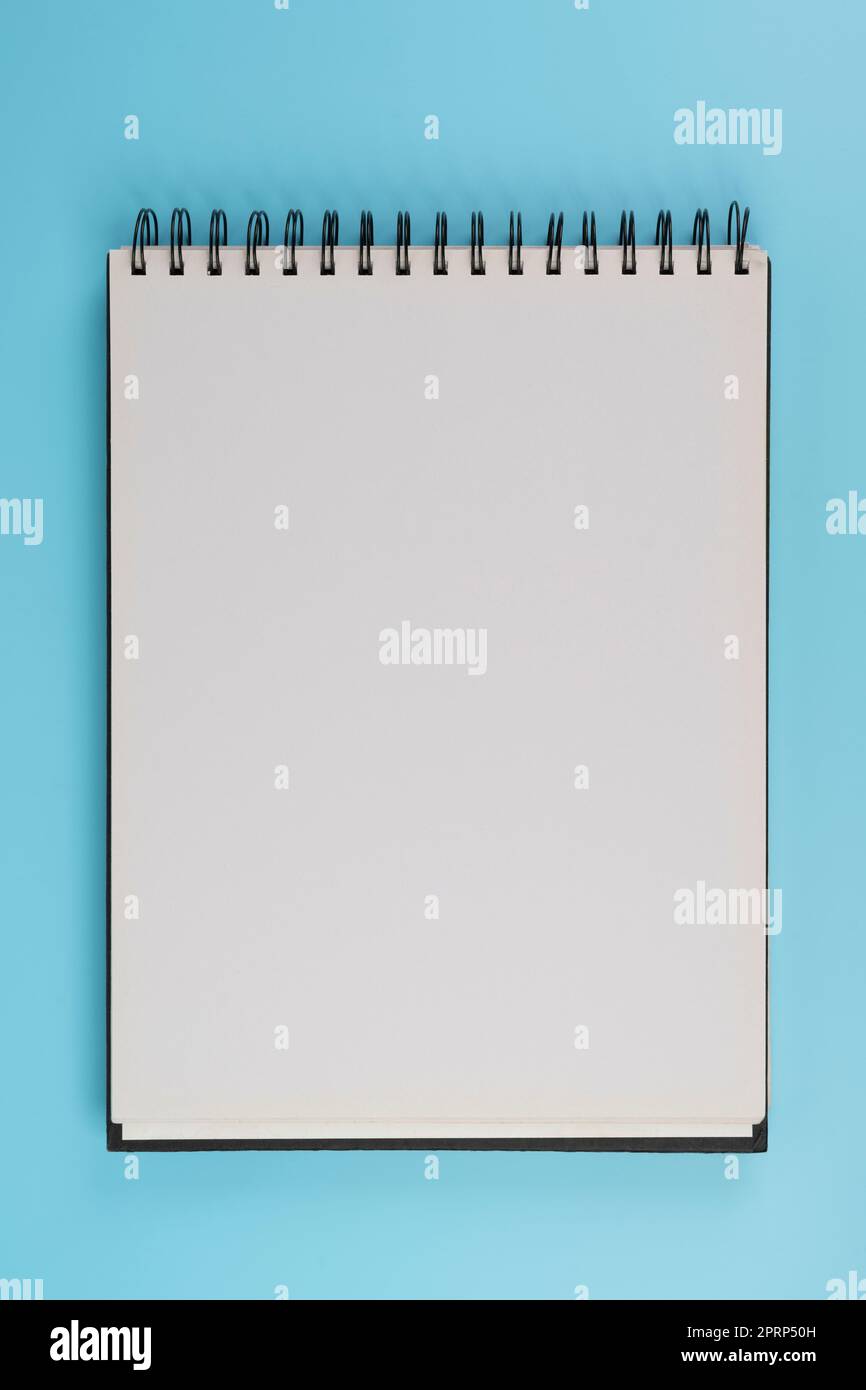 blank sheets notebook Stock Photo - Alamy