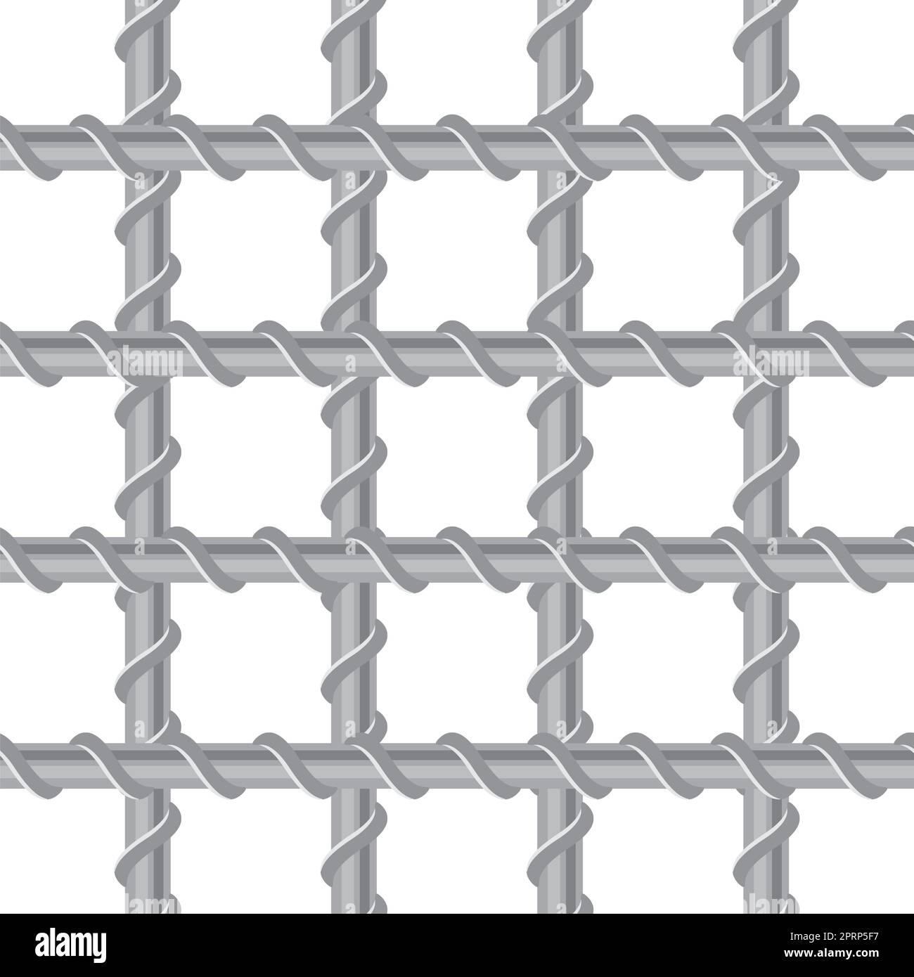 Prison Bars. Jail Bars on White Background. Metal Grate. Criminal ...