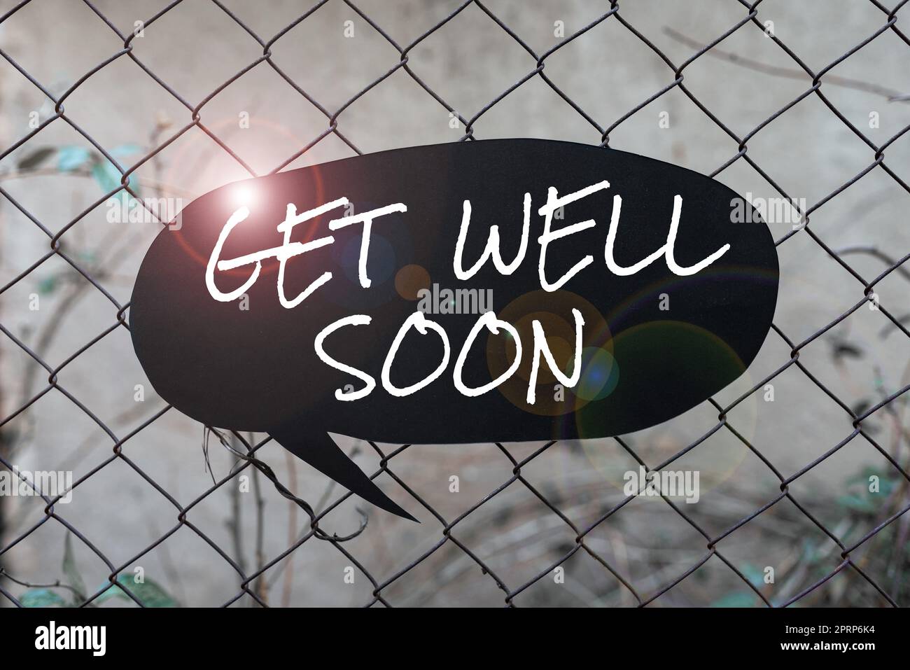 Inspiration showing sign Get Well Soon. Business concept Wishing you ...
