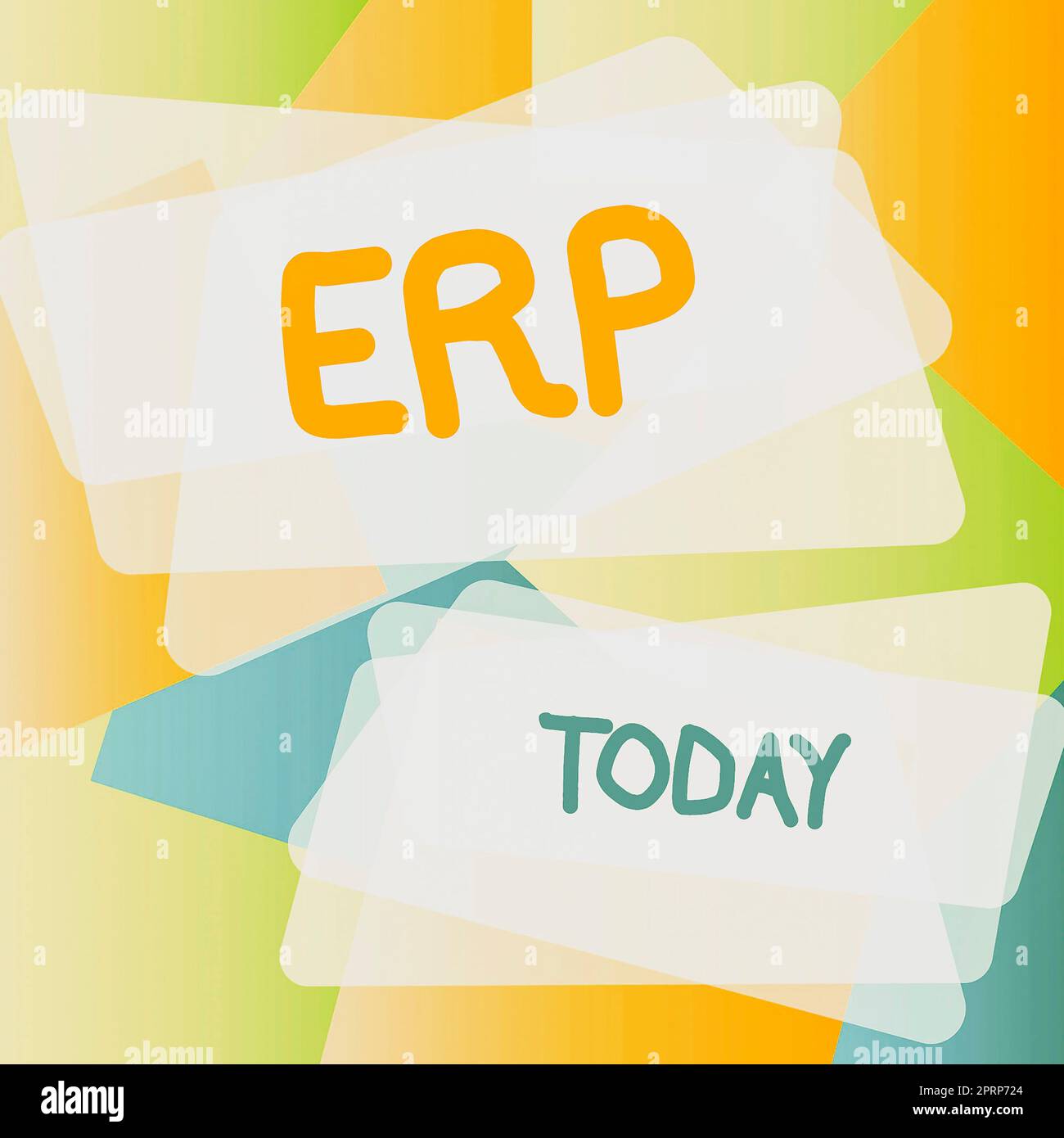 Handwriting text Erp, Concept meaning enterprise resource planning centralized database for ...