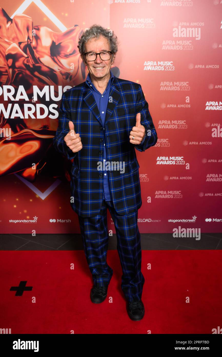 Mark Gable arrives at the 2023 APRA Music Awards at the International ...