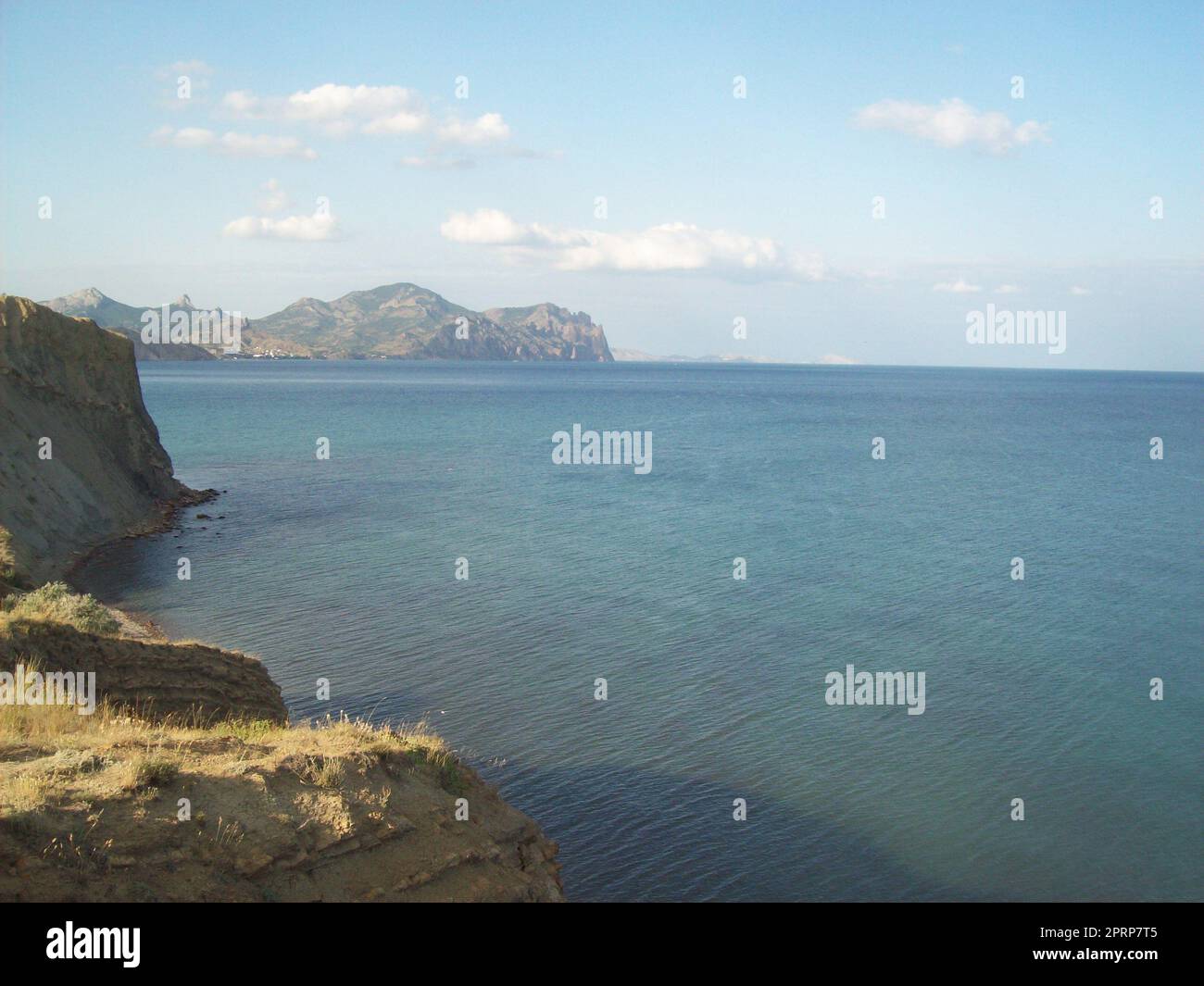 Travel to Crimea sea mountain landscape Stock Photo - Alamy
