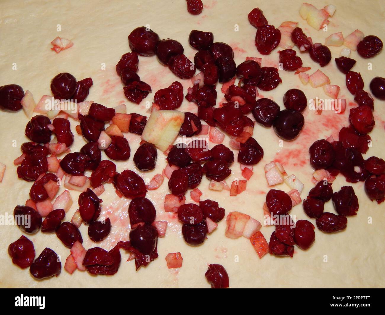 Home food textures in dishes cakes and dried fruits Stock Photo - Alamy