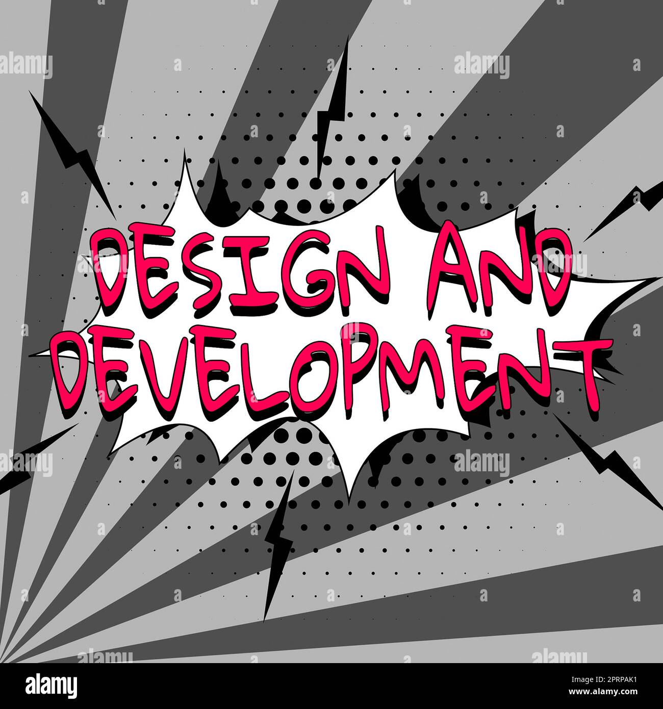 Sign displaying Design And Development, Word for Defining the ...