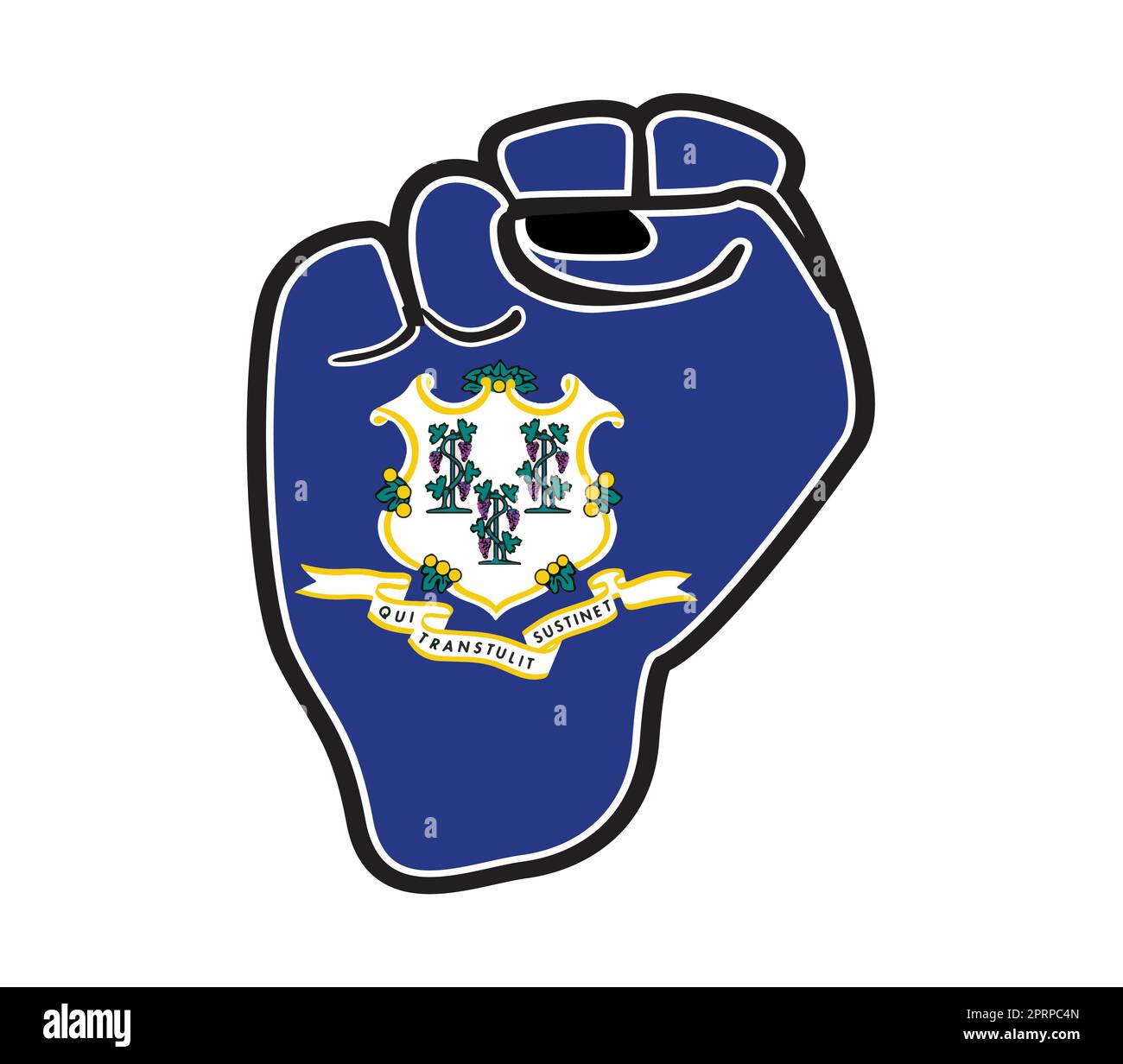 Connecticut state sign Stock Vector Images - Alamy