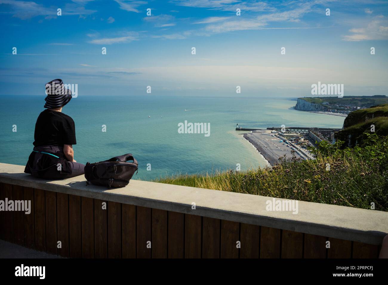 Contemplating beautiful sea view hi-res stock photography and images ...