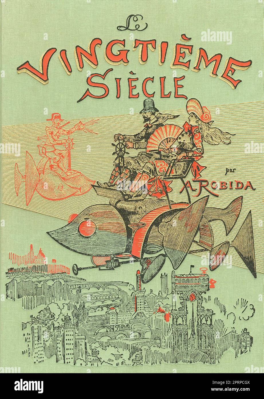 Albert Robida - French Illustartor - Visionary - Le Vingtième siècle ...