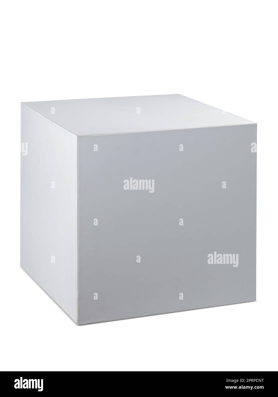 Blank package Box. Isolated on white background Stock Photo - Alamy