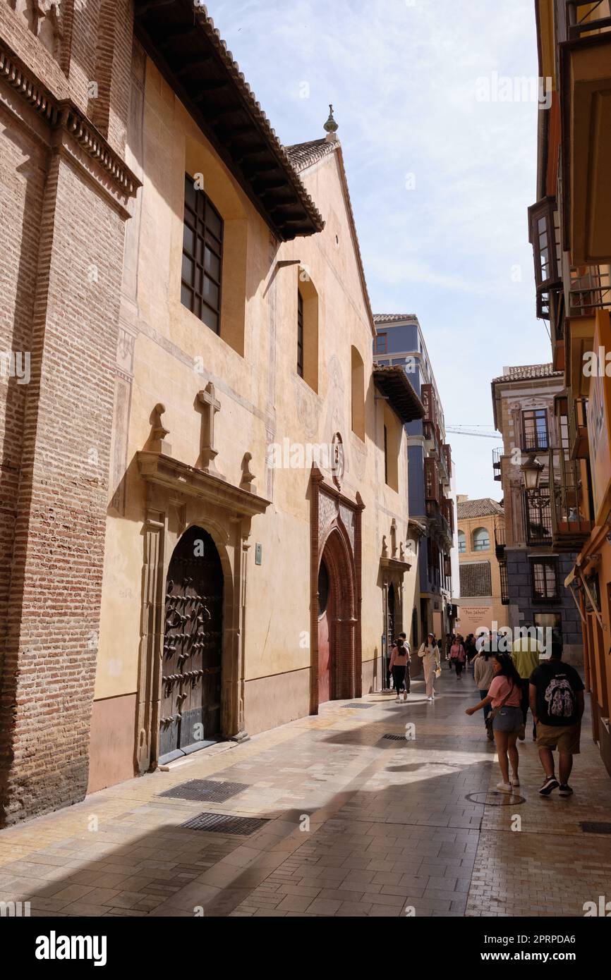 The church of Santiago Apostol, where picasso was baptized in 1881 ...