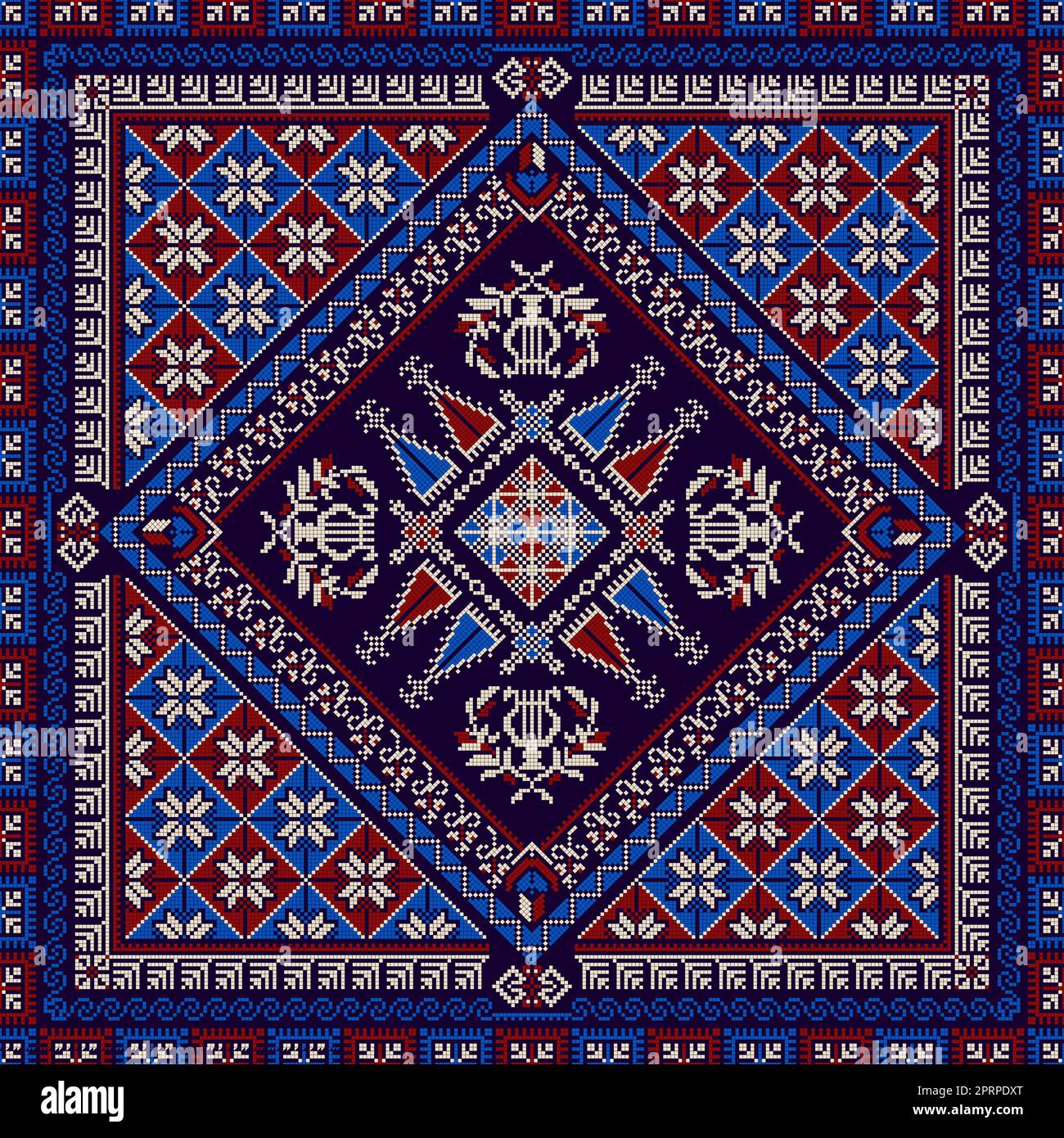 Decorative Palestinian pattern 8 Stock Vector Image & Art - Alamy