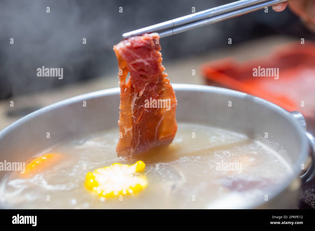 Wagyu beef shabu hot pot hi-res stock photography and images - Alamy