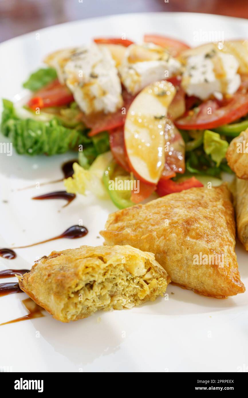 typical moroccan briouat, Berbari Moroccan cuisine, Medchar Ghanem ...