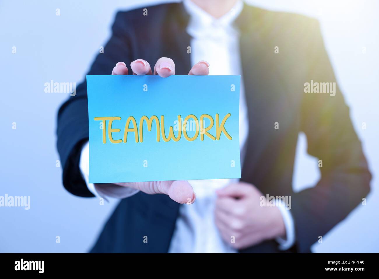 Text caption presenting Teamwork, Conceptual photo the group s is ...