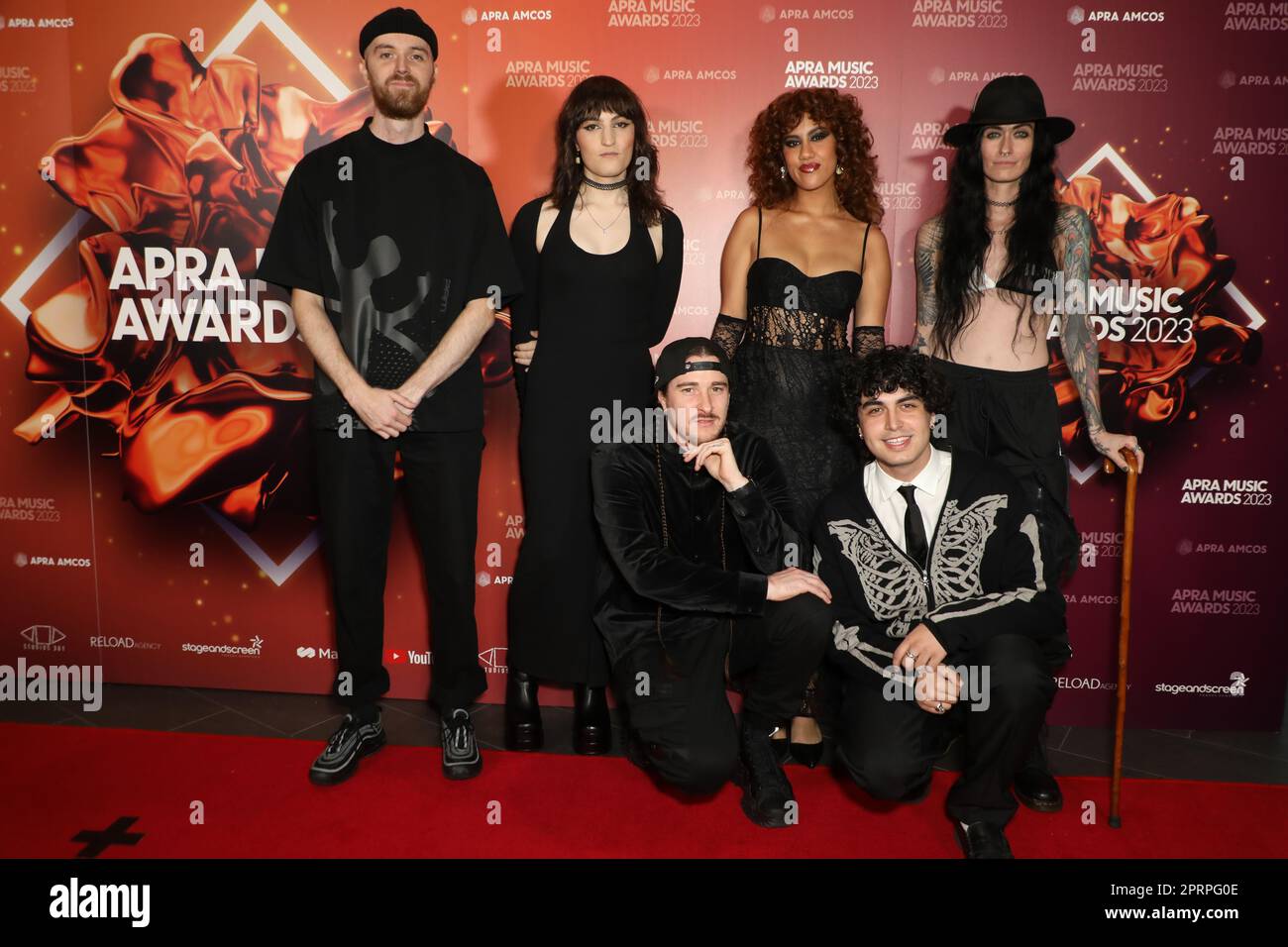 Sydney, Australia. 27th April 2023. Rebecca Hatch, known by her stage ...