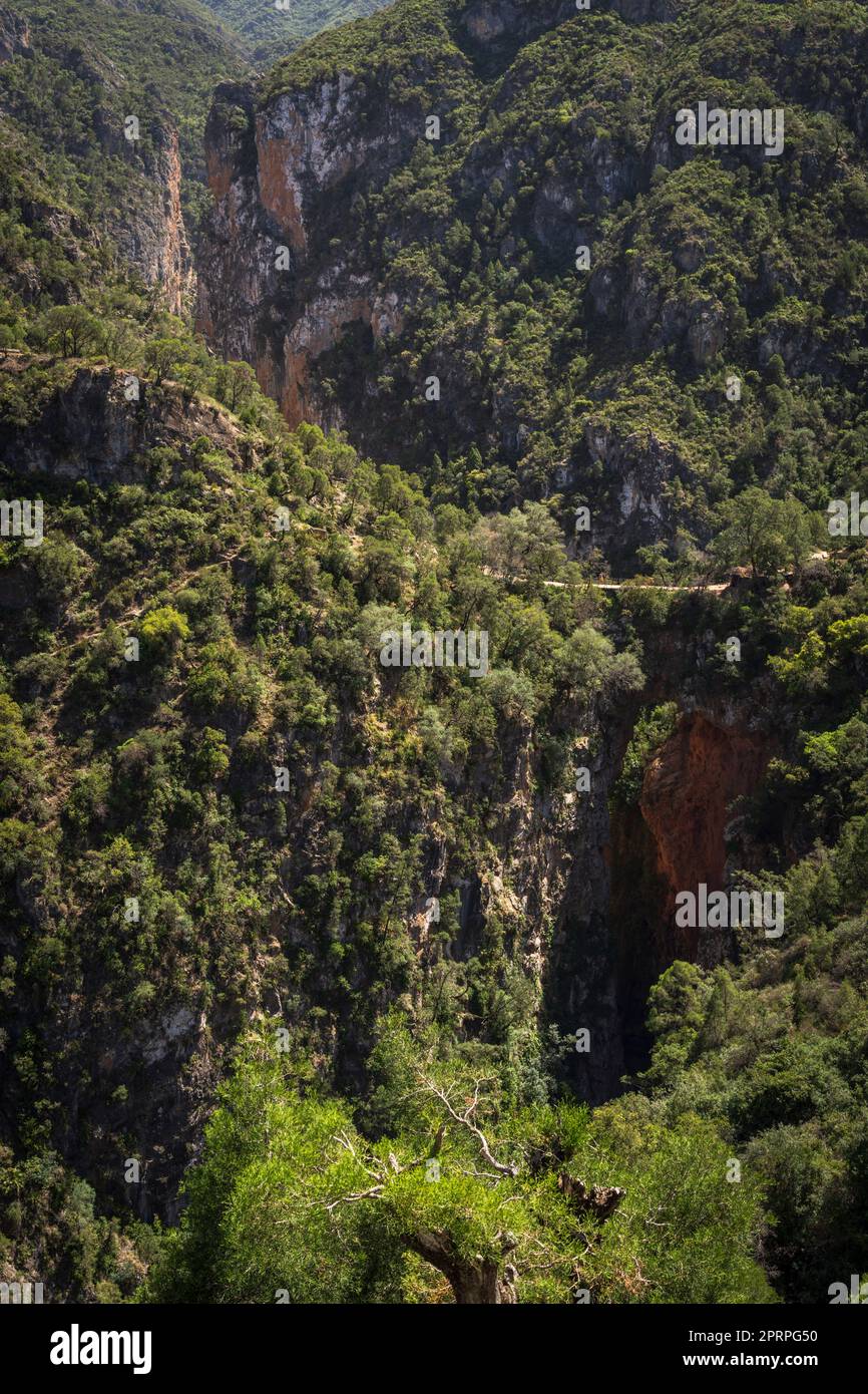 God's Bridge, Akchour, Talassemtane Nature Park, Rif region, morocco ...