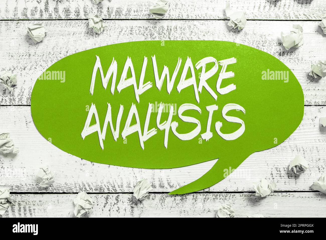 Hand Writing Sign Malware Analysis, Internet Concept Activities A
