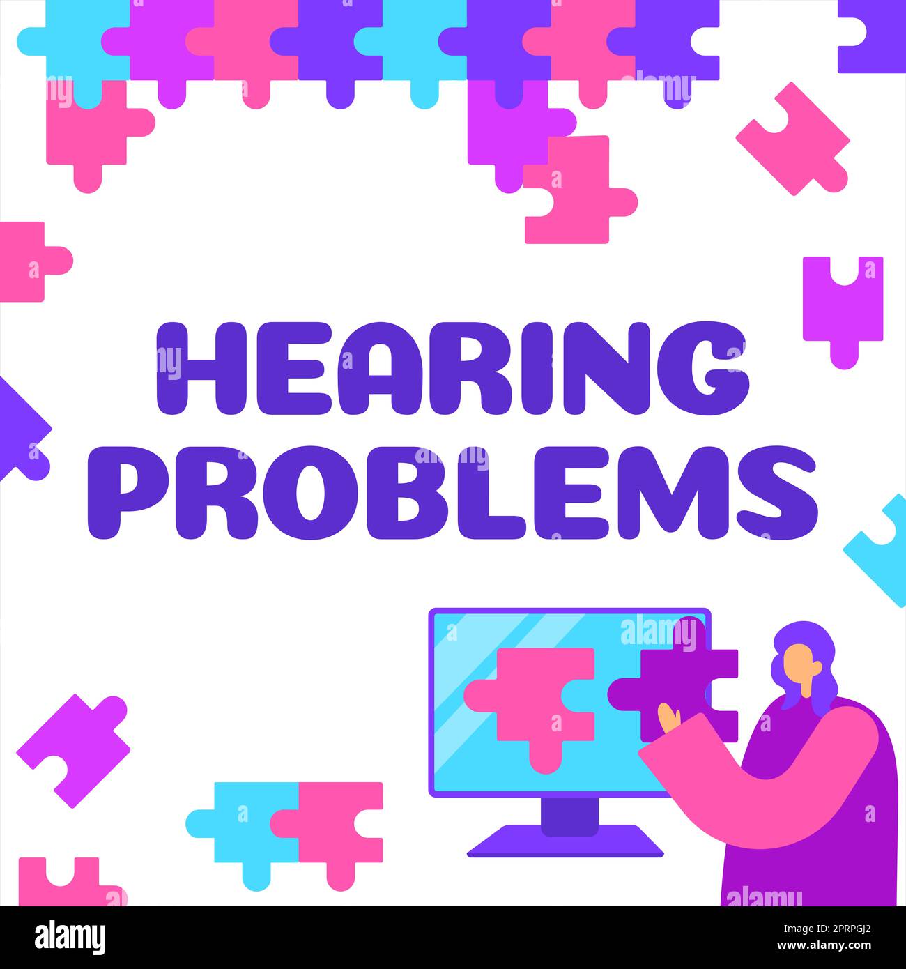 Conceptual caption Hearing Problems, Conceptual photo addition or ... Conceptual caption Hearing Problems, Conceptual photo addition or ...