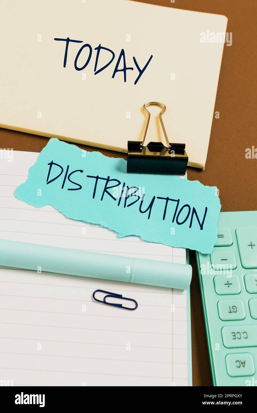 Text Showing Inspiration Distribution Word For Statement Or Event That Indicates A Possible Or