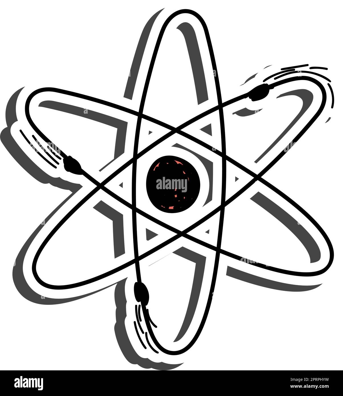 Physics illustration Cut Out Stock Images & Pictures - Alamy