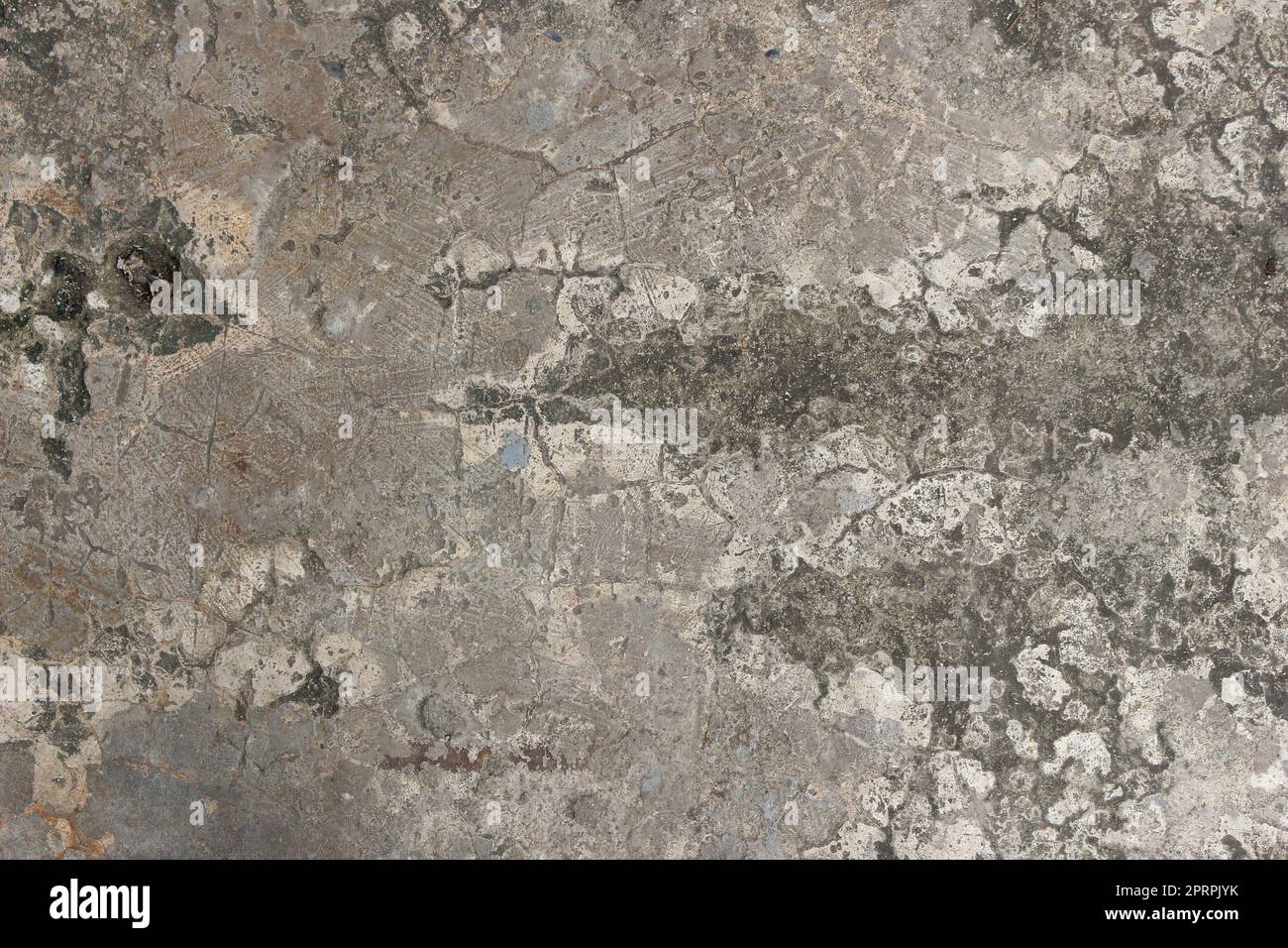 Gray cement concrete wall with cracks and mold texture background Stock ...