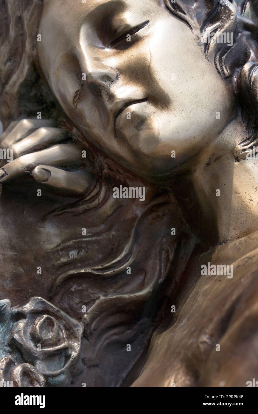 Virgin mary statue orange hi-res stock photography and images - Alamy
