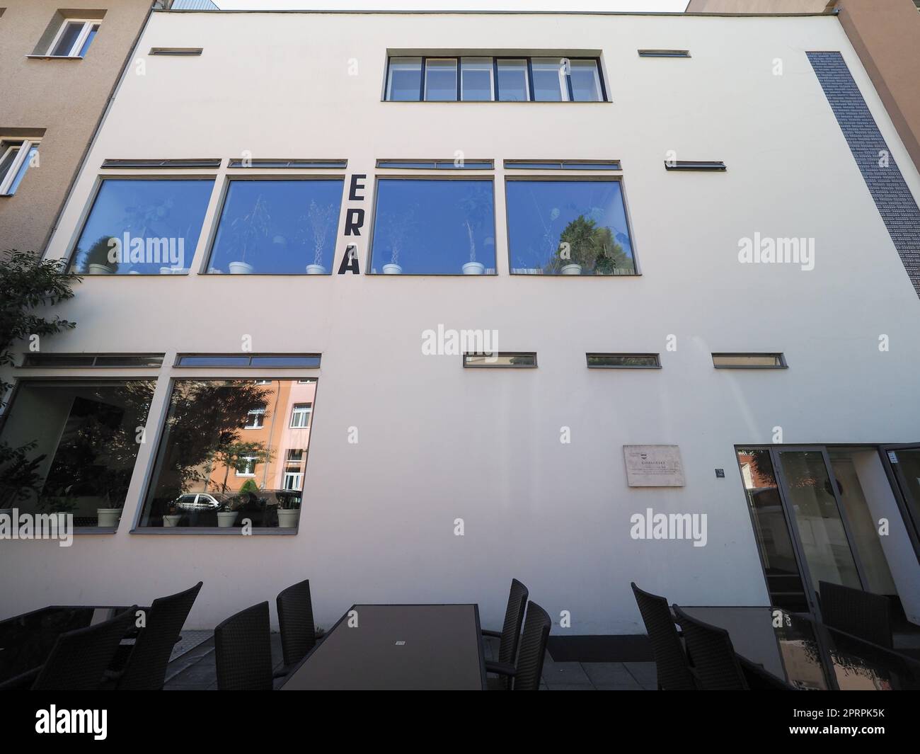 Cafe Era in Brno Stock Photo - Alamy